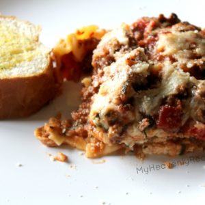 Homemade Lasagna Recipe with Fresh Ingredients - My Heavenly Recipes