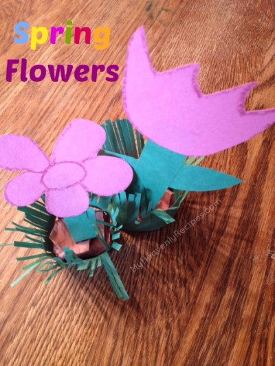 Spring Craft for Kids: Spring Flowers - My Heavenly Recipes