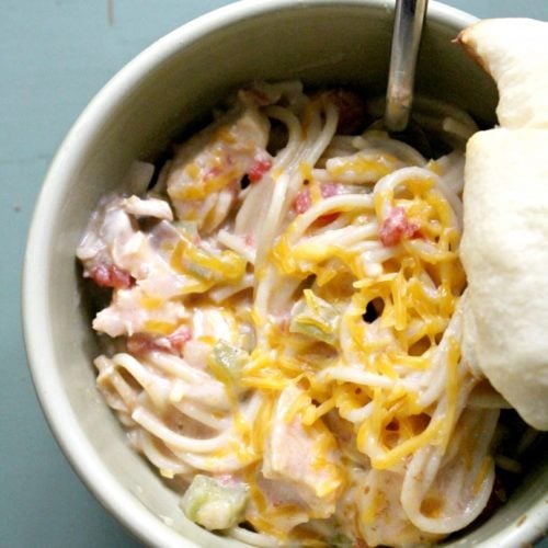 Crock Pot Chicken Fajitas Pasta Recipe