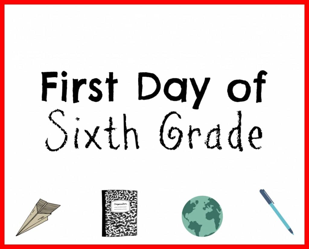 First Day Back to School Printables - My Heavenly Recipes