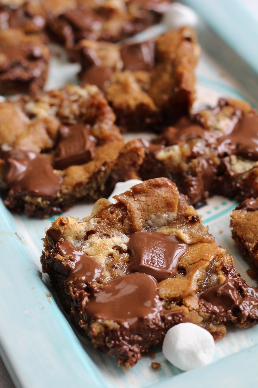 Smore Bars + Recipe Video - My Heavenly Recipes