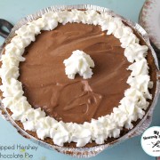 Hershey's Chocolate Pudding Pie Recipe + Video - My Heavenly Recipes