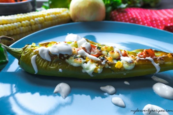 Stuffed Hatch Green Chile + Video - My Heavenly Recipes