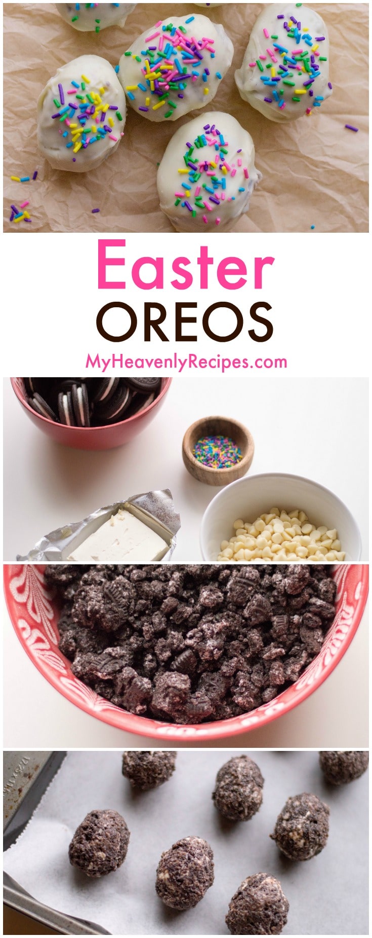 How to Make Easter Oreo Truffles - My Heavenly Recipes