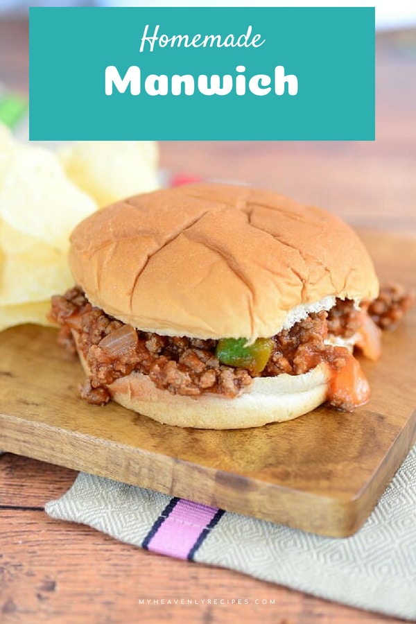 Homemade Manwich Recipe - My Heavenly Recipes