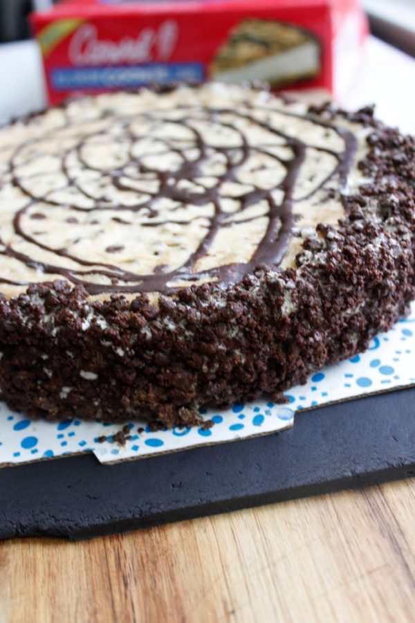 Ice Cream Graduation Cake with Chocolate Ganache + Recipe Video - My ...