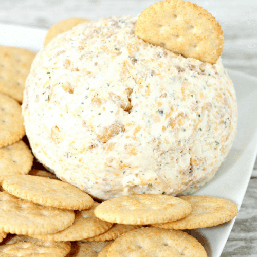 Chicken Bacon Ranch Cheese Ball - My Heavenly Recipes