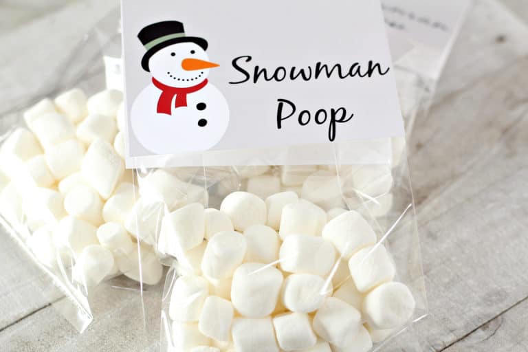 Fun for Kids: Snowman Poop with Printable - My Heavenly Recipes
