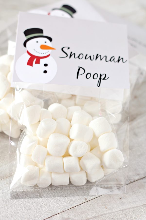 Fun for Kids: Snowman Poop with Printable - My Heavenly Recipes