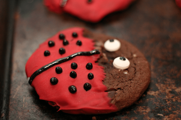 LadyBug Cookies - My Heavenly Recipes