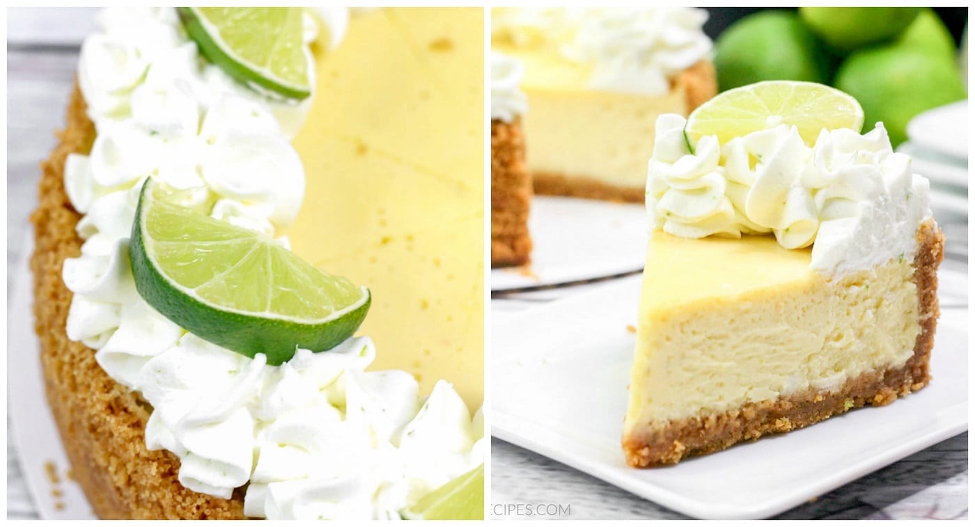 Instant Pot Key Lime Cheesecake - My Heavenly Recipes