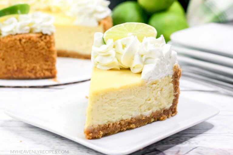 Instant Pot Key Lime Cheesecake - My Heavenly Recipes