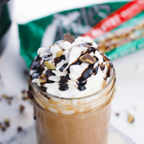 Crockpot Thin Mint Hot Chocolate - My Heavenly Recipes