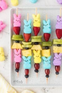 Easter Fruit Kabobs - My Heavenly Recipes
