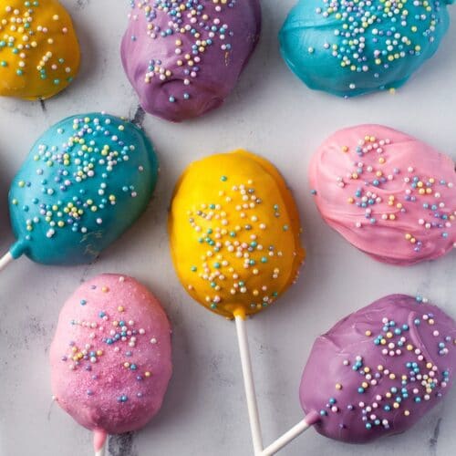 Easter Cake Pops - My Heavenly Recipes