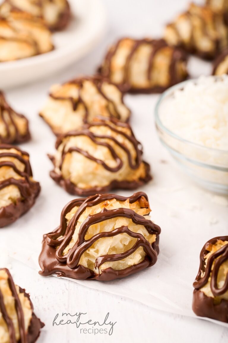 Coconut Macaroon Cookies My Heavenly Recipes