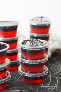 Halloween Jello Shots (Vampire Kiss) - My Heavenly Recipes