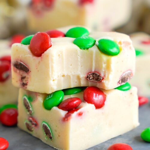 Christmas Cookie Fudge - My Heavenly Recipes