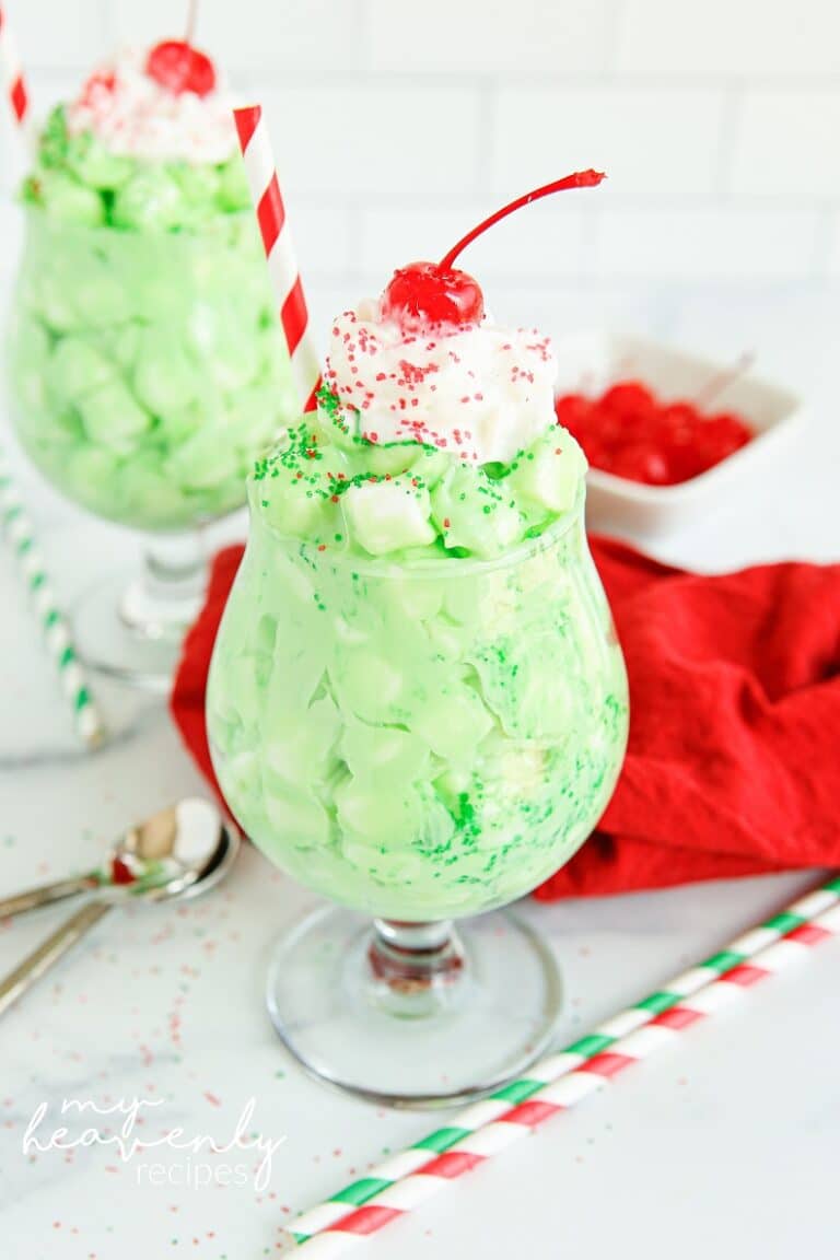 Grinch Fluff Recipe - My Heavenly Recipes