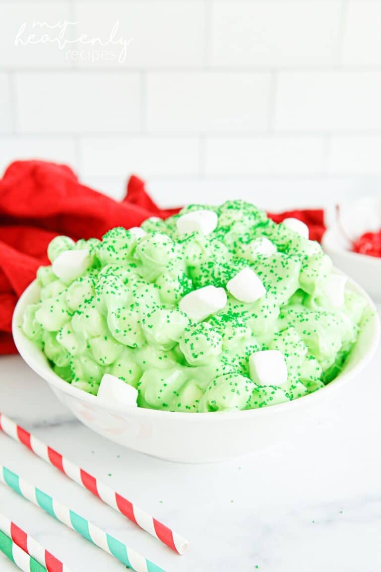 Grinch Fluff Recipe - My Heavenly Recipes