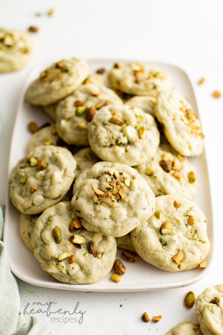 Pistachio Cookies Recipe - My Heavenly Recipes