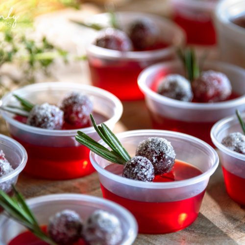 Cranberry Jello Shots - My Heavenly Recipes