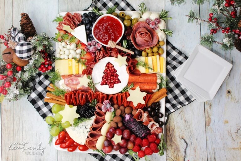 Christmas Charcuterie Board - My Heavenly Recipes
