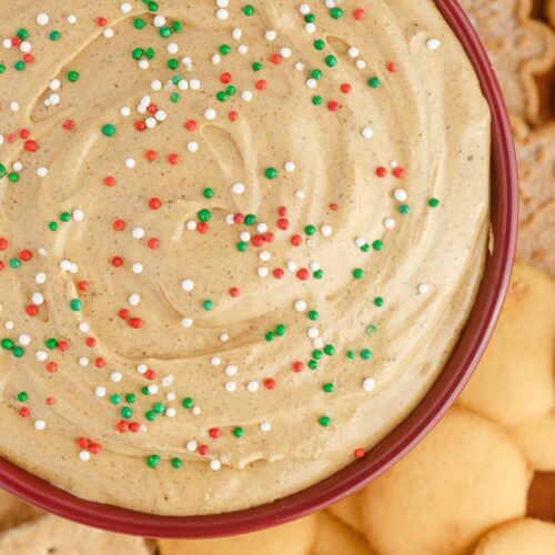 Gingerbread Cheesecake Dip - My Heavenly Recipes