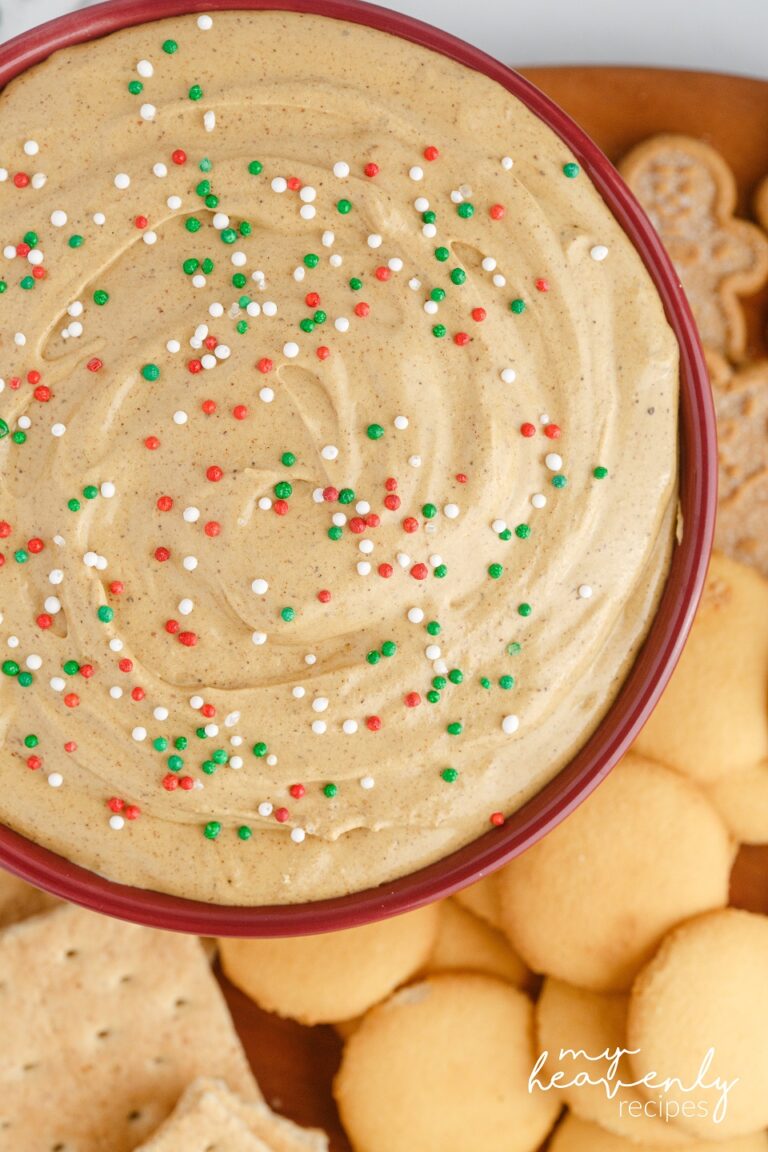 Gingerbread Cheesecake Dip - My Heavenly Recipes