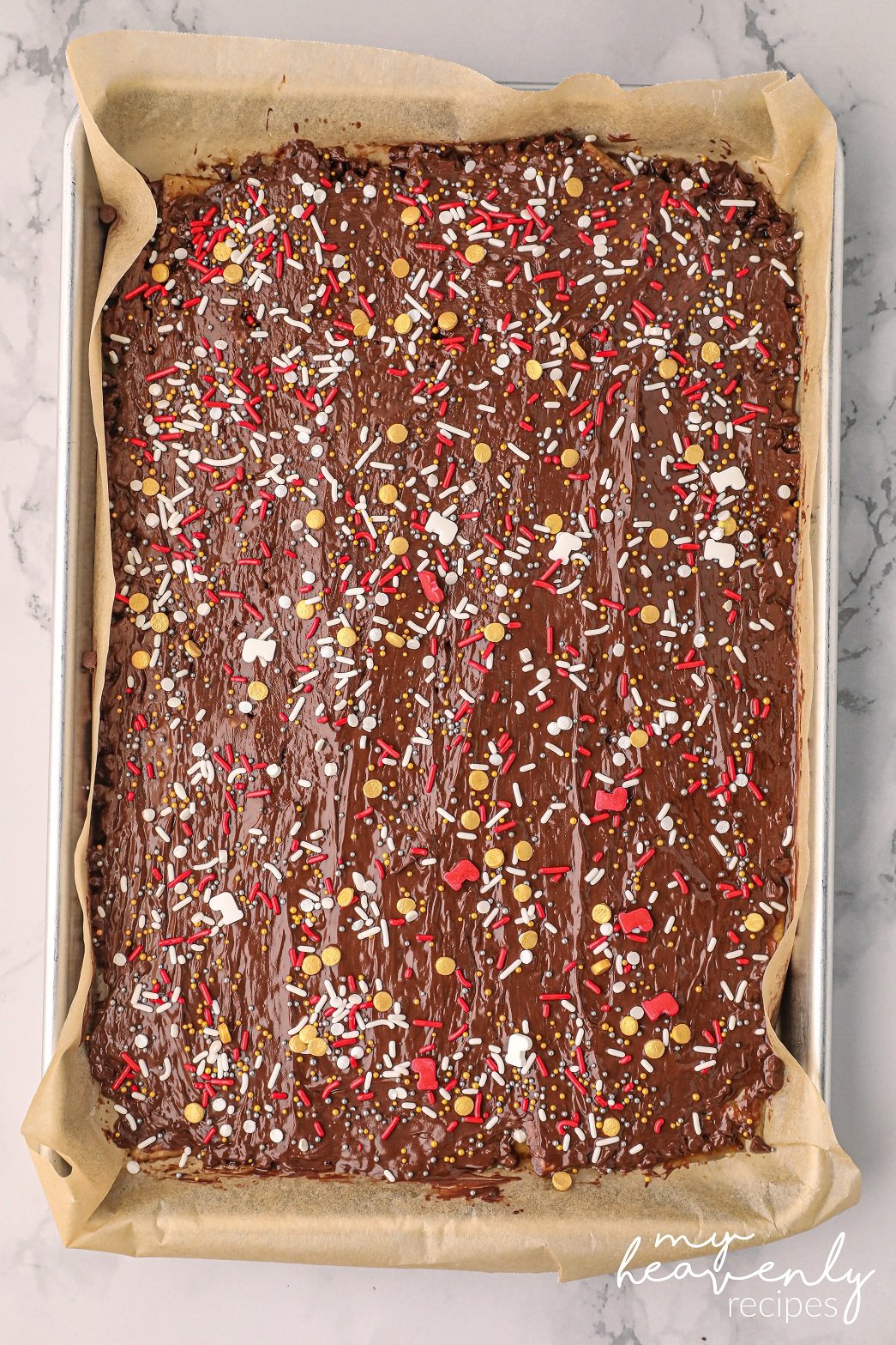 Christmas Crack (Saltine Cracker Toffee) - My Heavenly Recipes