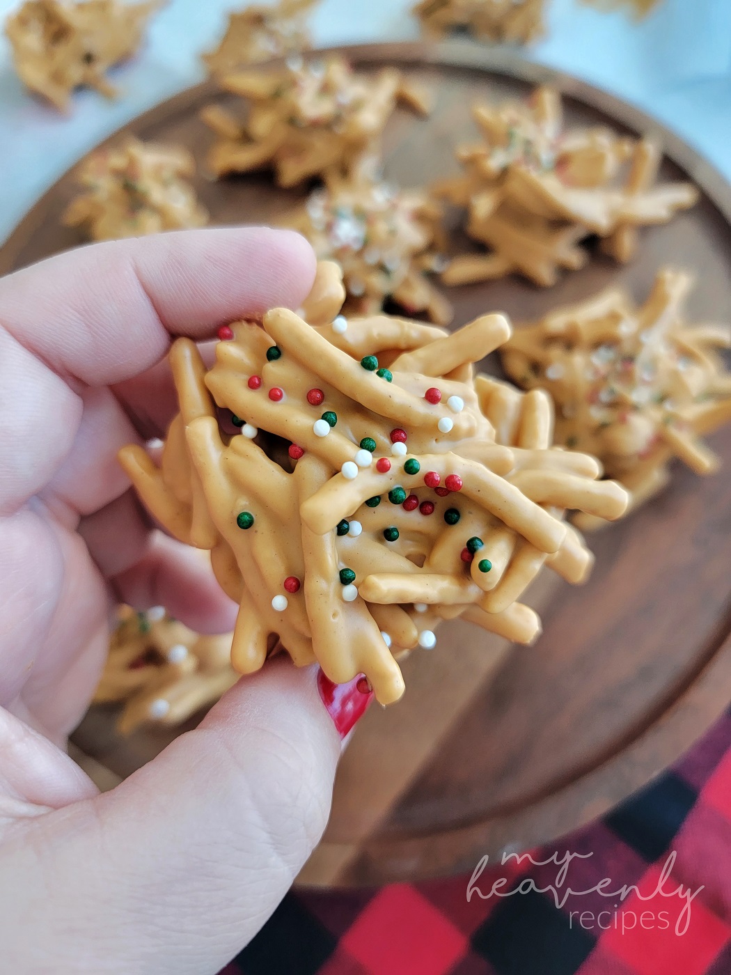 Butterscotch Haystacks Recipe My Heavenly Recipes