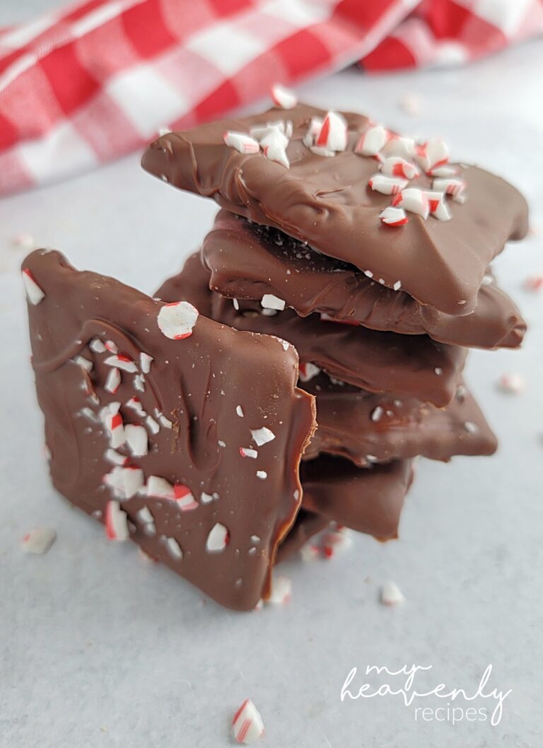 Chocolate Peppermint Graham Crackers - My Heavenly Recipes