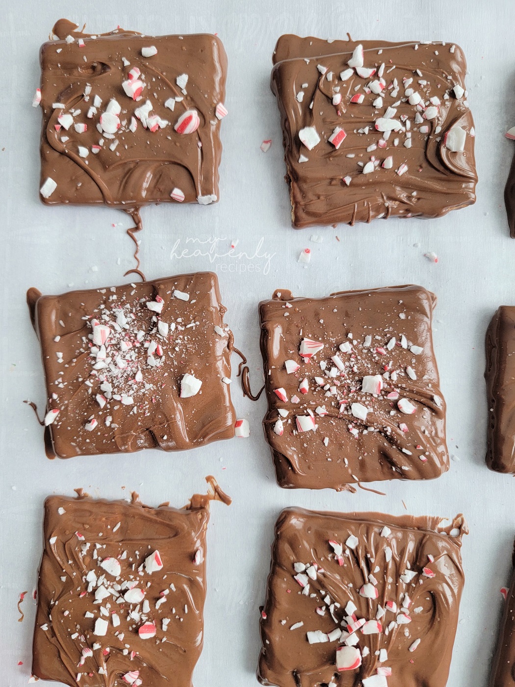 Chocolate Peppermint Graham Crackers - My Heavenly Recipes