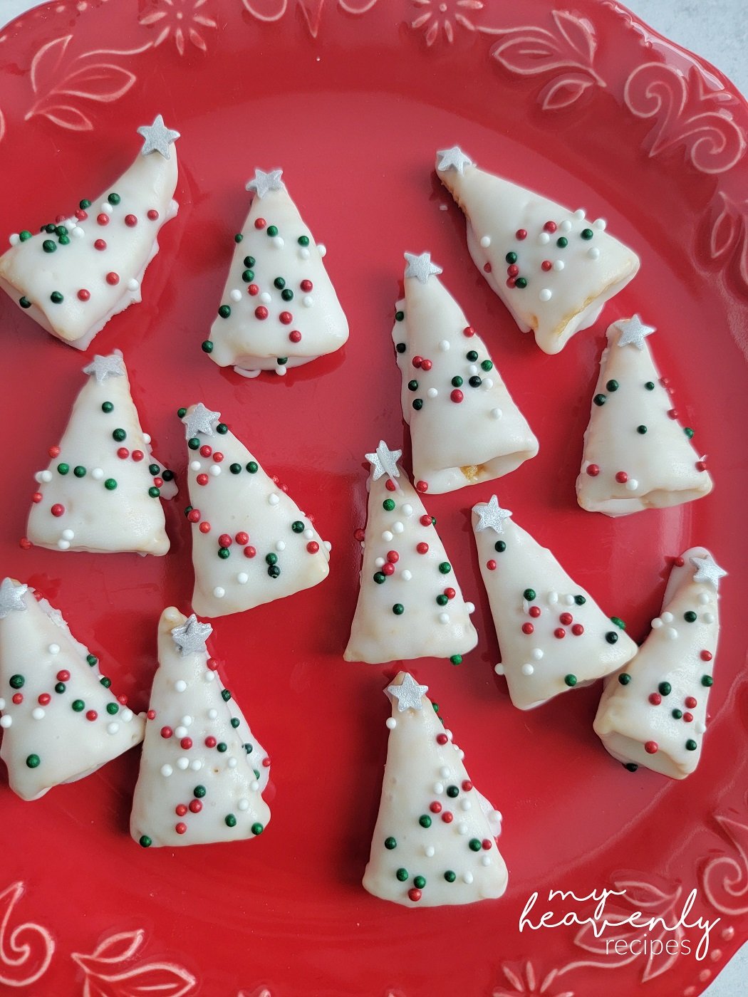 Bugle Elf Hats and Christmas Trees - My Heavenly Recipes