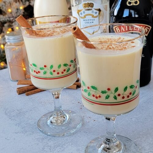 Bailey's and Eggnog Cocktail - My Heavenly Recipes