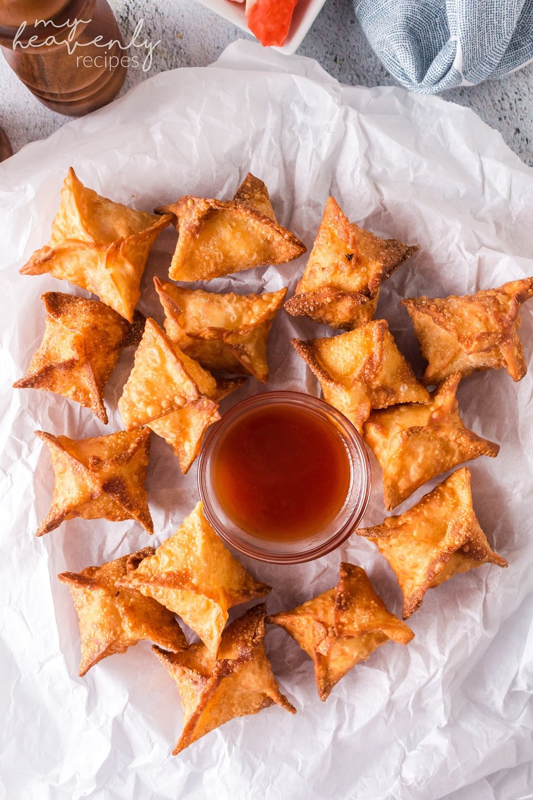 The Best Crab Rangoon Recipe - My Heavenly Recipes