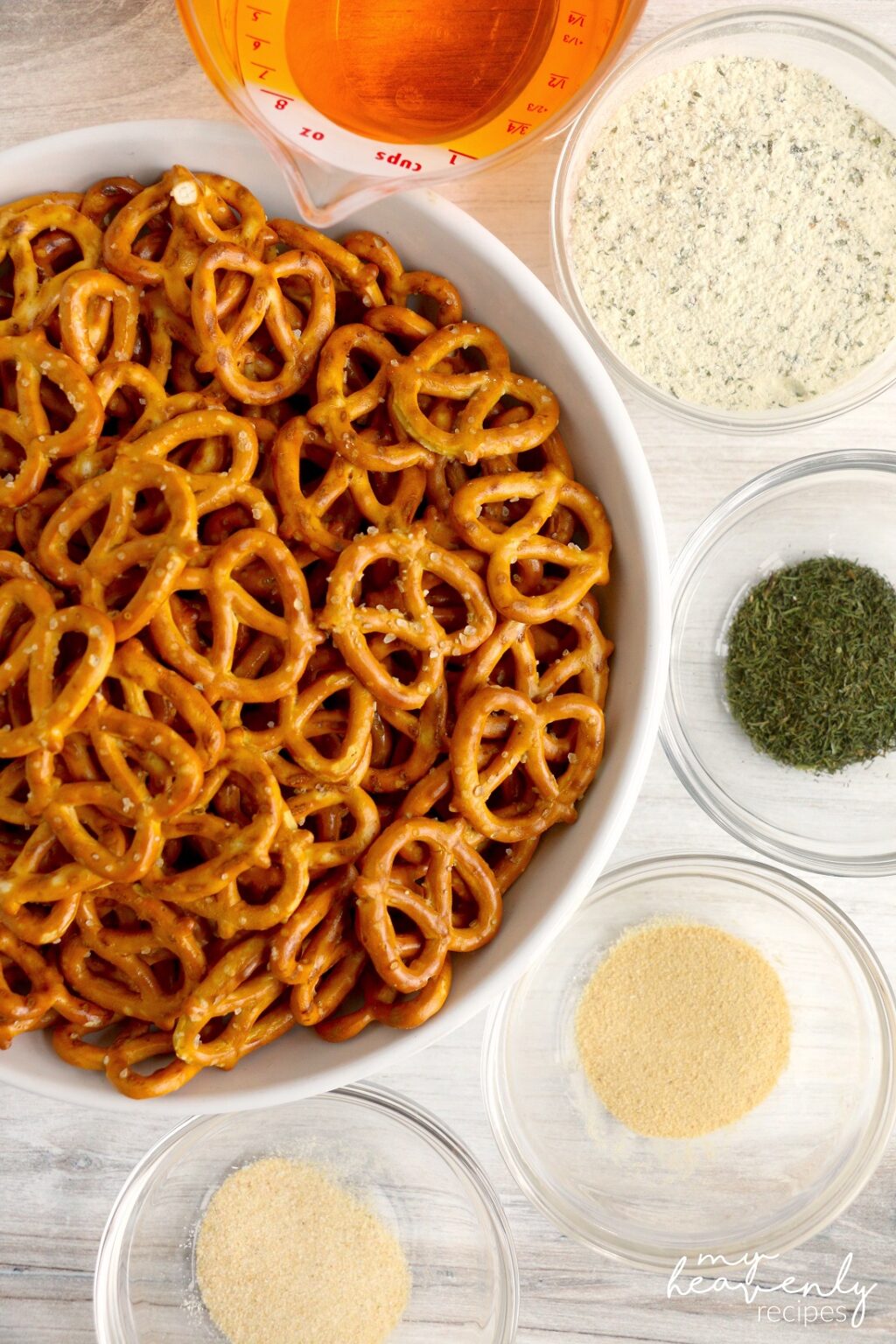 Garlic Ranch Pretzels Recipe - My Heavenly Recipes