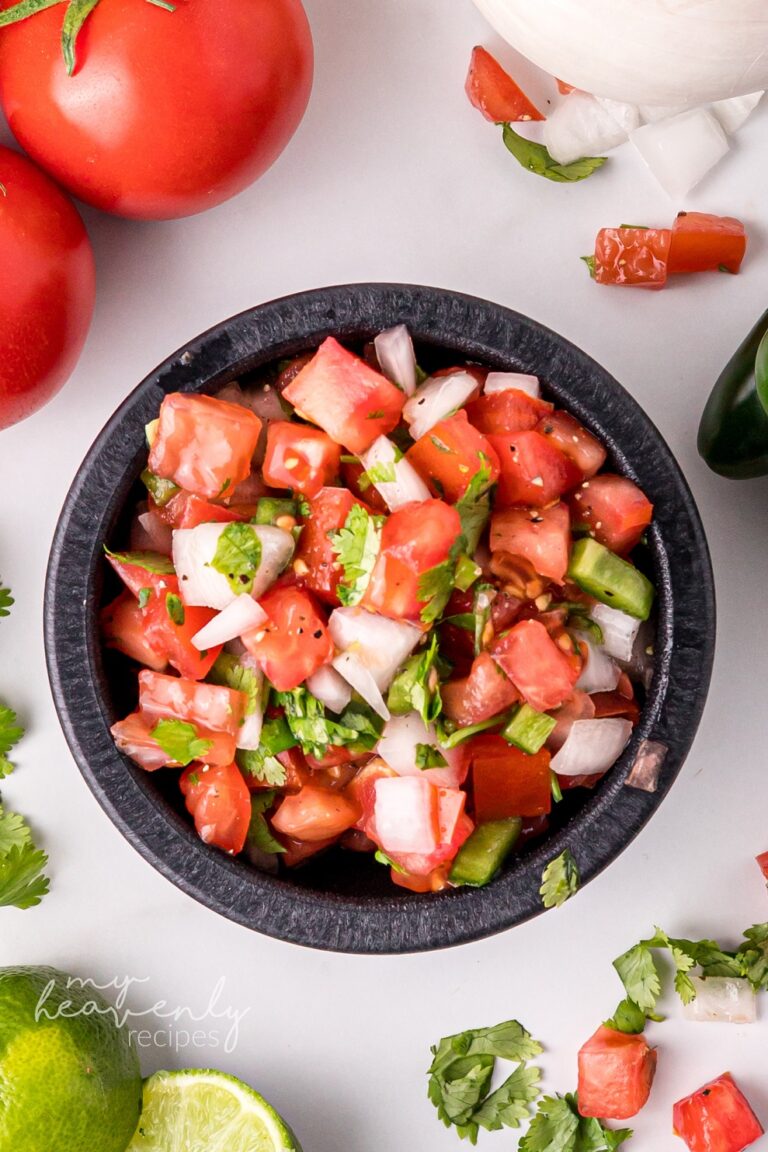 Pico De Gallo Recipe - My Heavenly Recipes
