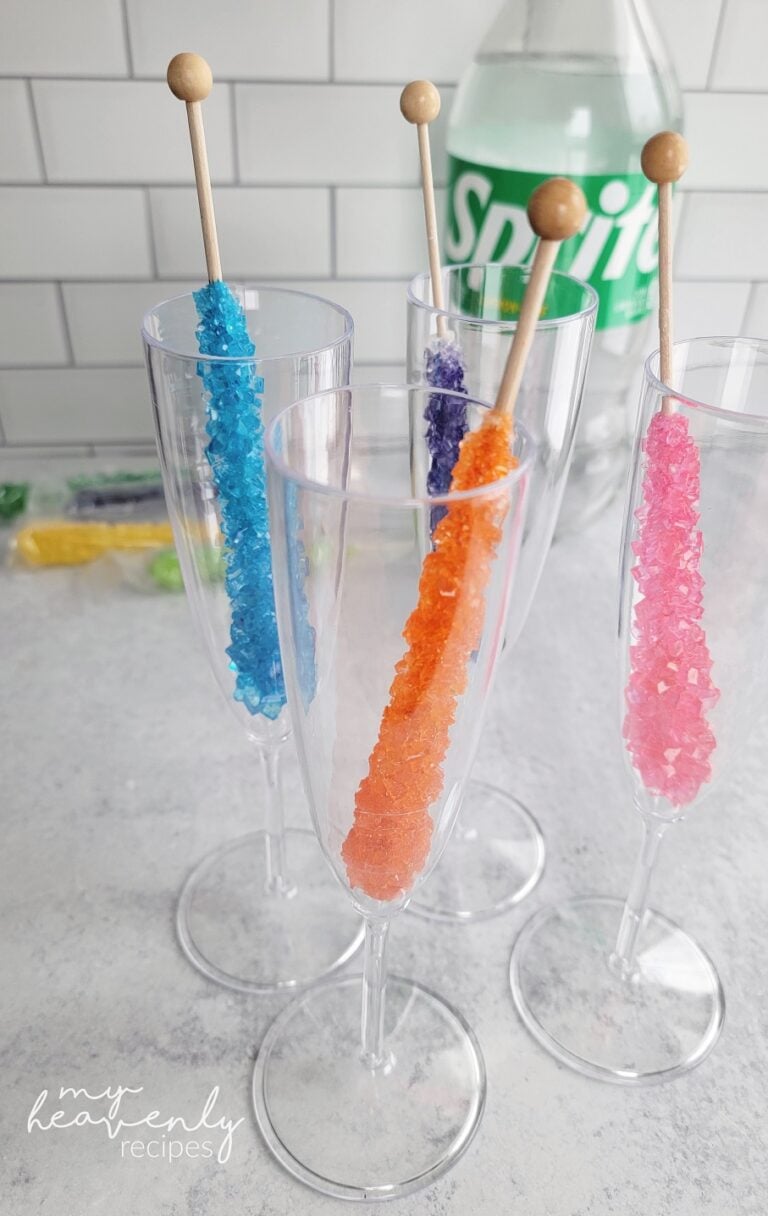 Rock Candy Mocktails - My Heavenly Recipes