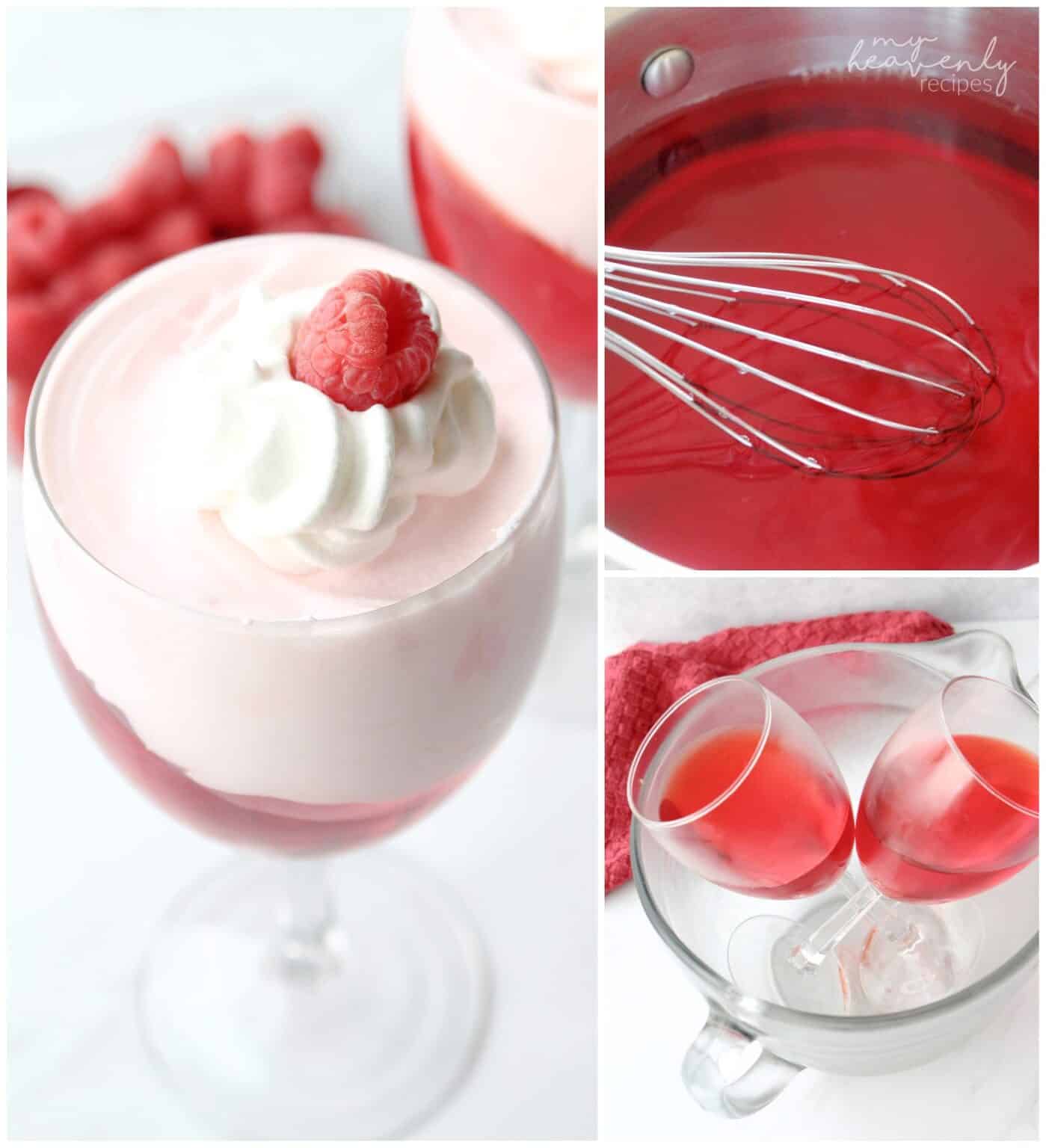 Valentine's Day Jello Parfaits - My Heavenly Recipes