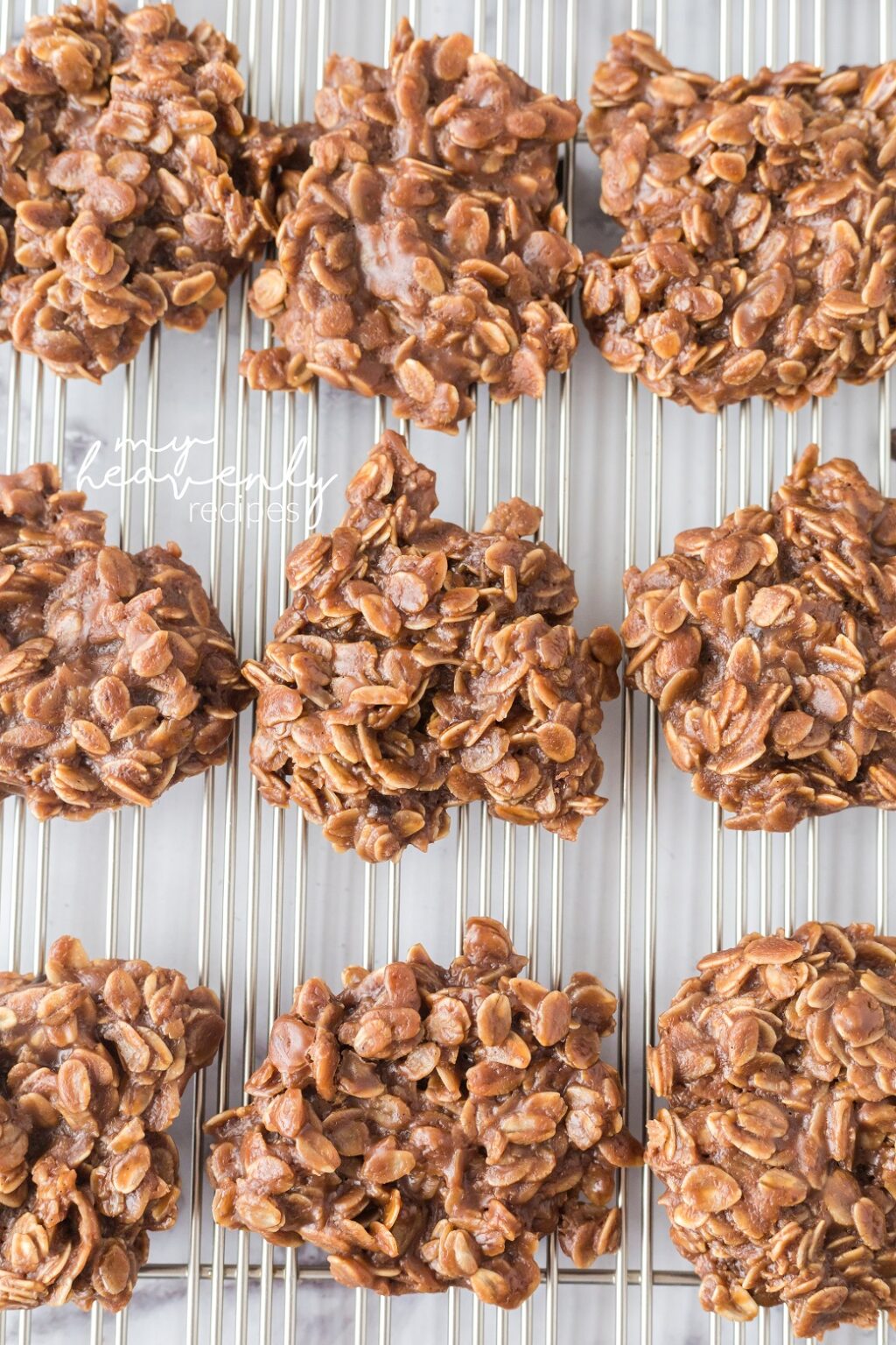 Chocolate No Bake Cookies Recipe - My Heavenly Recipes