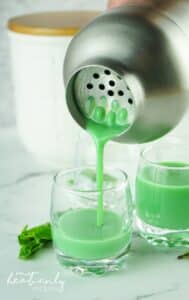Thin Mint Shots - My Heavenly Recipes