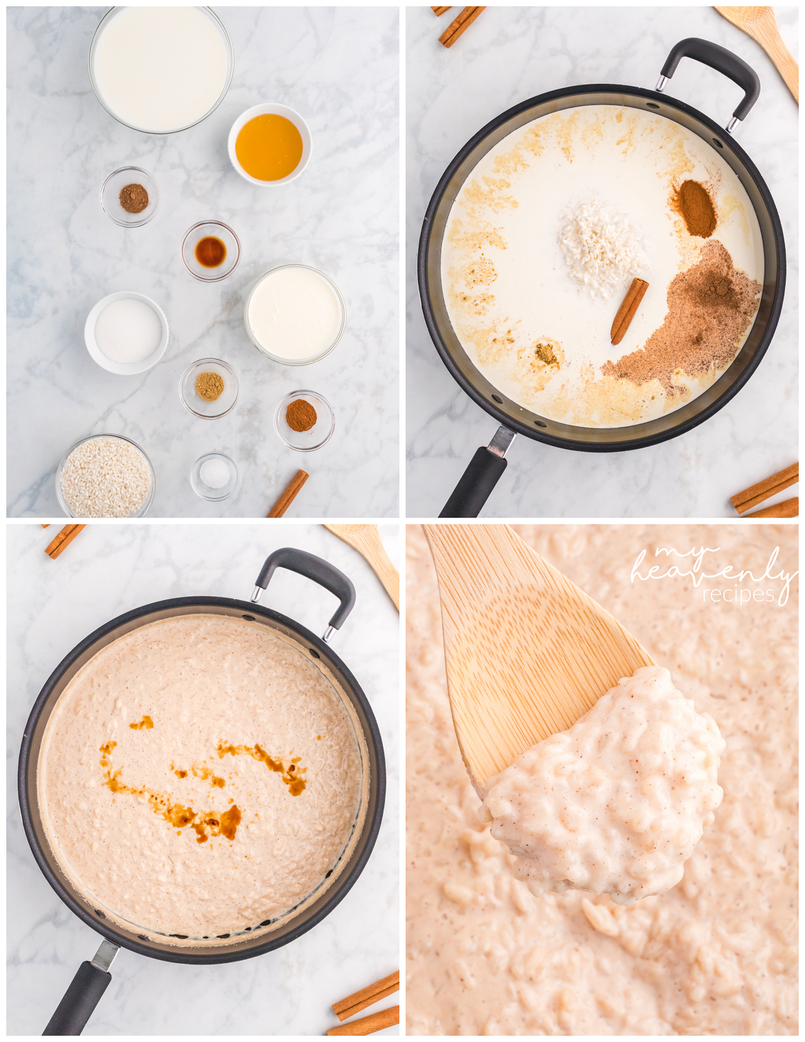 How to Make Rice Pudding - My Heavenly Recipes