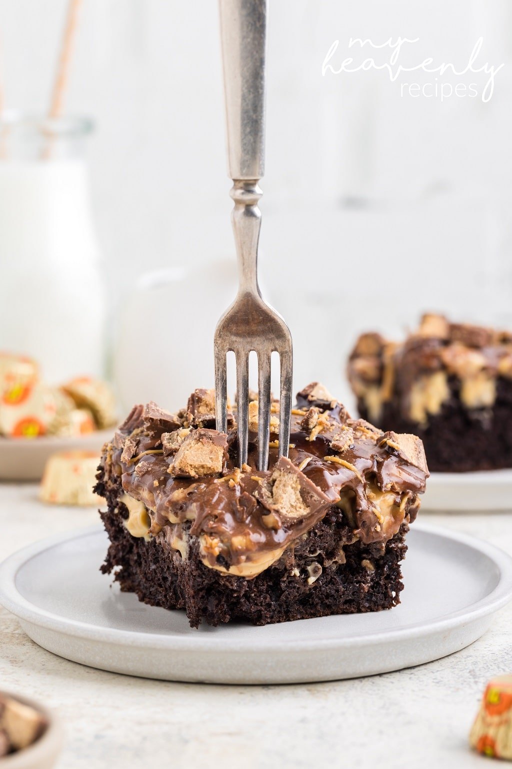 Peanut Butter Chocolate Poke Cake at Scott Paramore blog