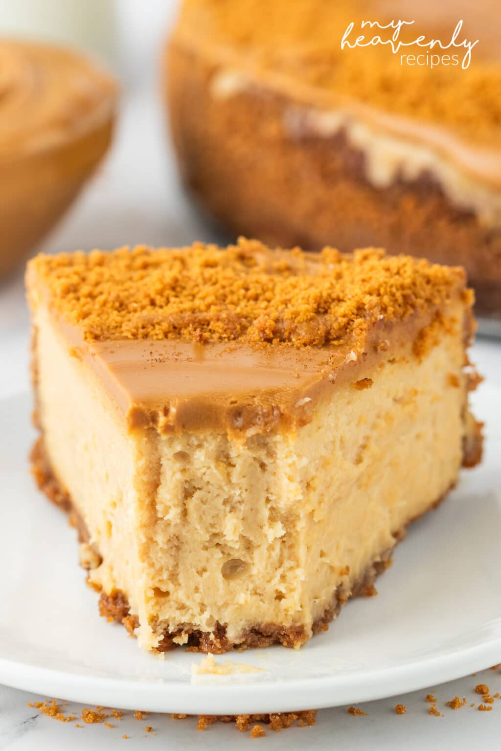 Biscoff Cheesecake Recipe - My Heavenly Recipes