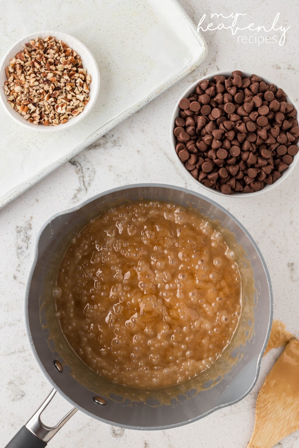 English Toffee Recipe - My Heavenly Recipes