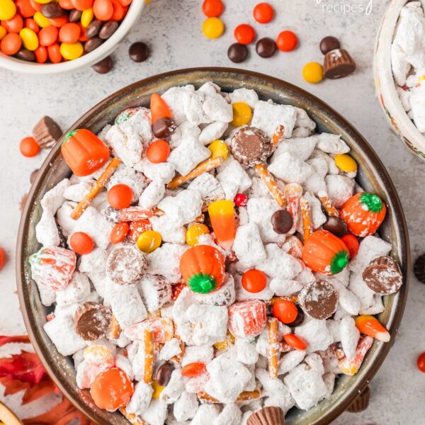Fall Harvest Puppy Chow Mix - My Heavenly Recipes