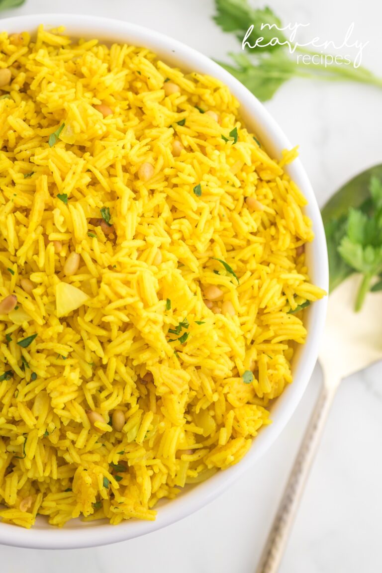 Mediterranean Rice Recipe - My Heavenly Recipes