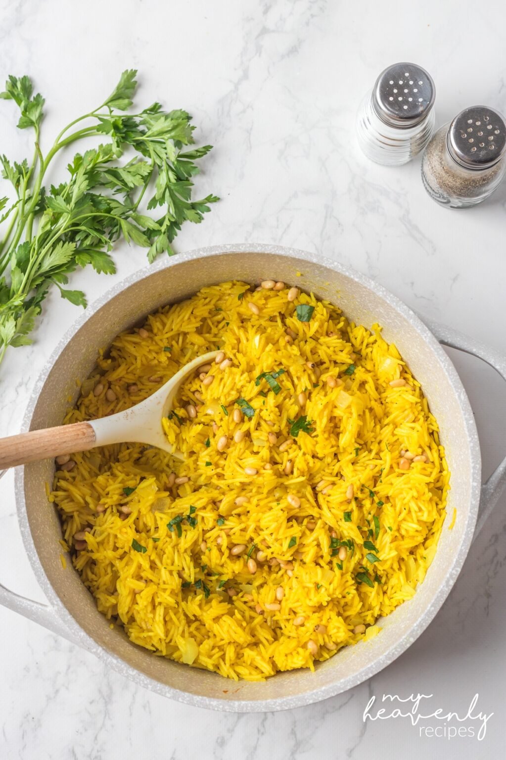Mediterranean Rice Recipe - My Heavenly Recipes