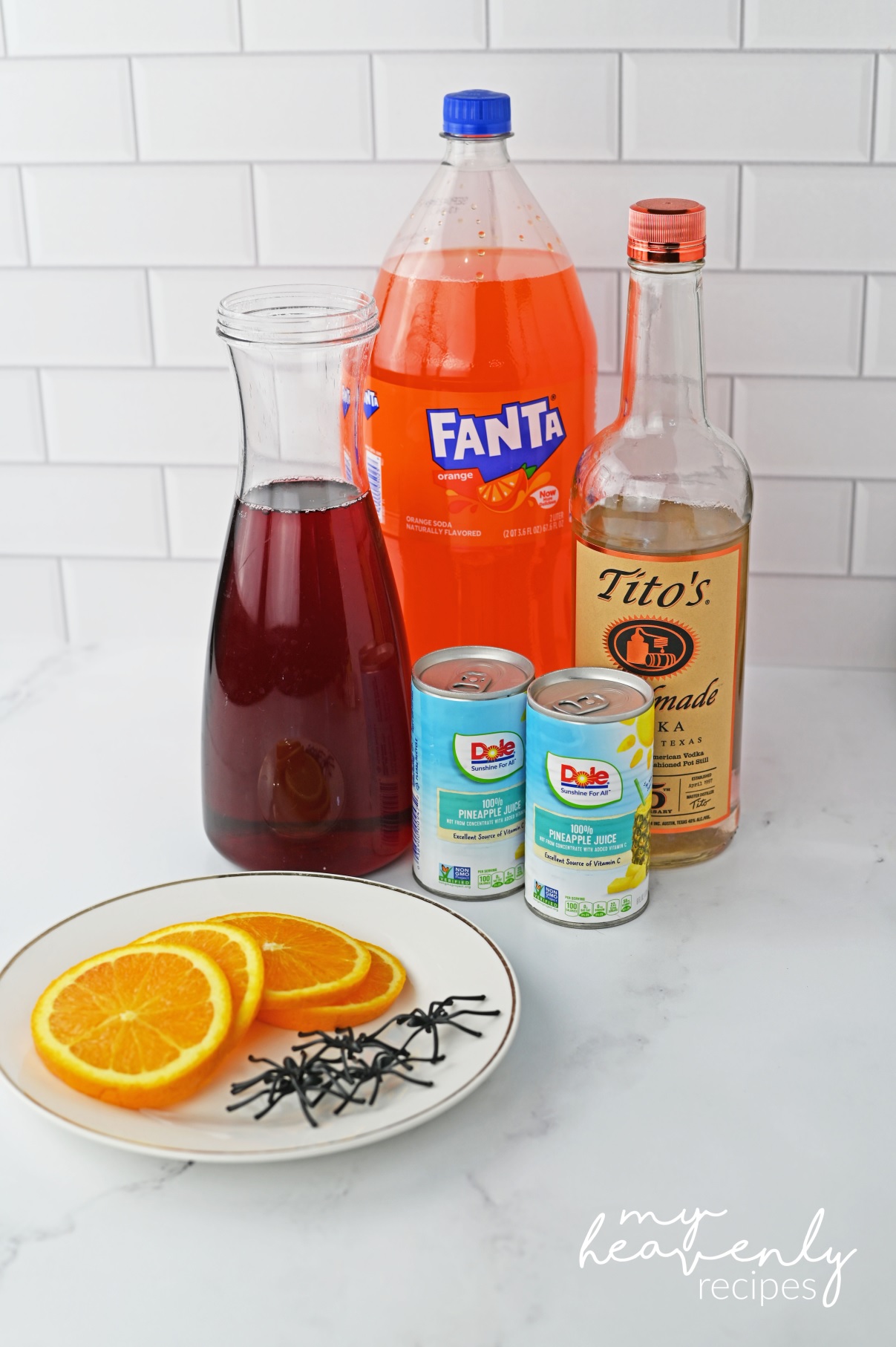 Halloween Punch with Frozen Hands - My Heavenly Recipes